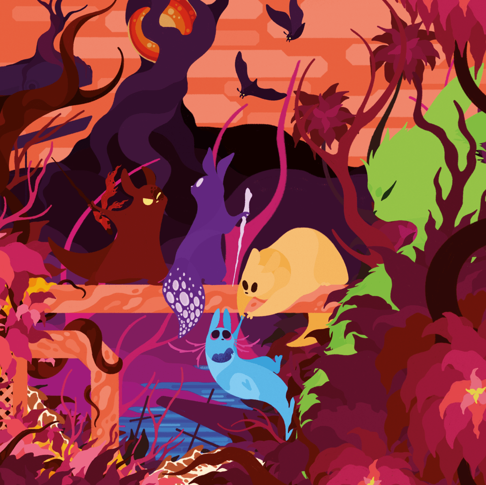 Rain World Downpour Game Soundtrack-Various Artists Vinyl-Helix Sounds