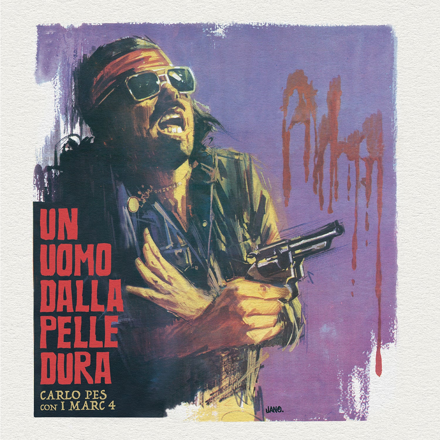 Un Uomo Dalla Pelle Dura-Carlo Pes E I Marc 4 Vinyl-Helix Sounds