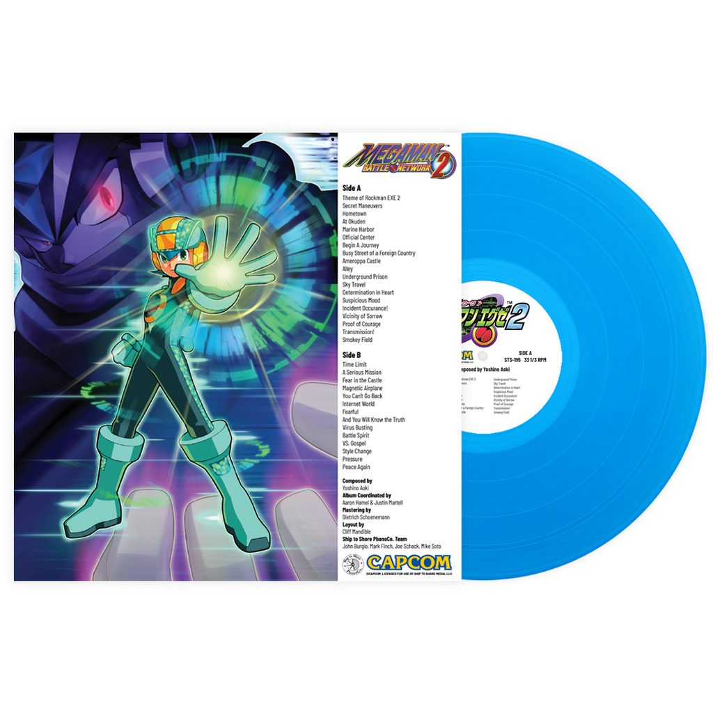 Mega Man Battle Network 2 Game Soundtrack Vinyl-Helix Sounds